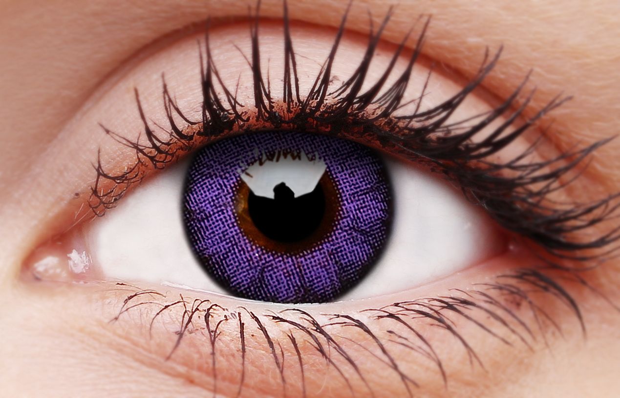 Colourvue Ultra Violet Coloured Contact Lenses