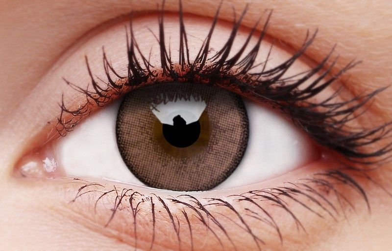 ColourVUE Shinning Brown Coloured Contact Lenses
